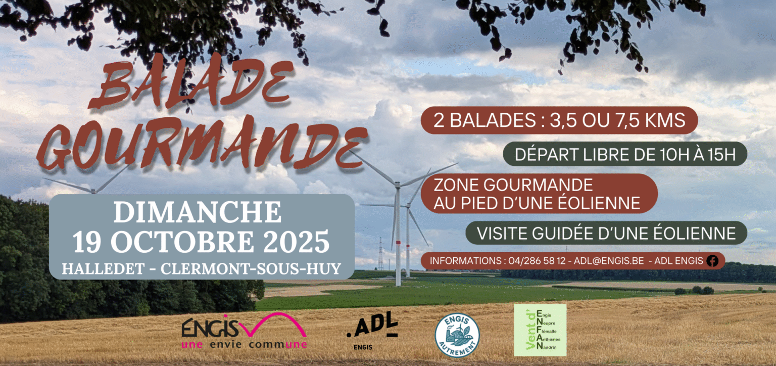 Balade Gourmande à Clermont-sous-Huy – Dimanche 19 octobre 2025 - ADL Engis
